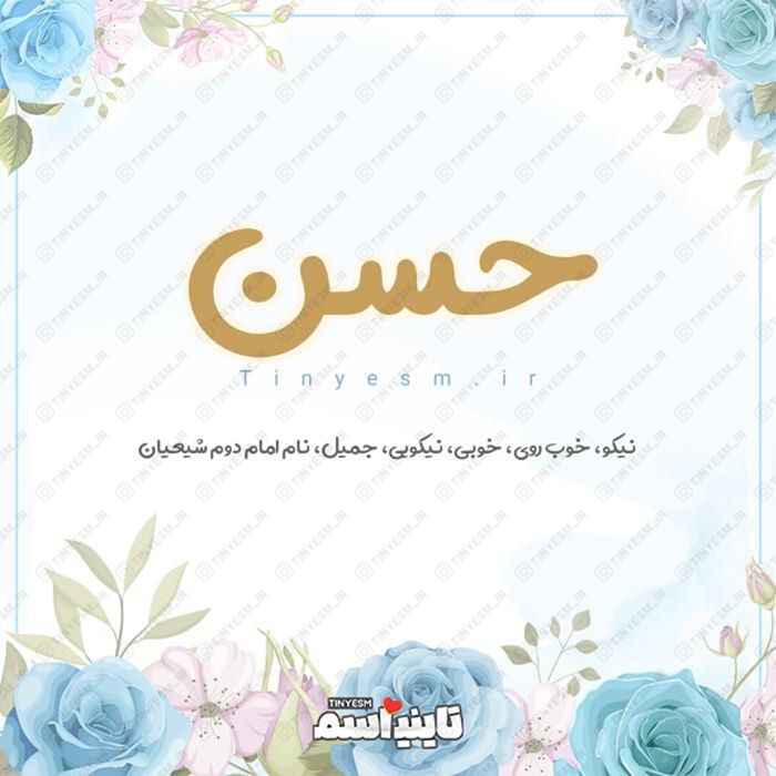 معنی اسم حسن | حروف ابجد و ریشه حسن + طالع بینی نام حسن - تاینی اسم